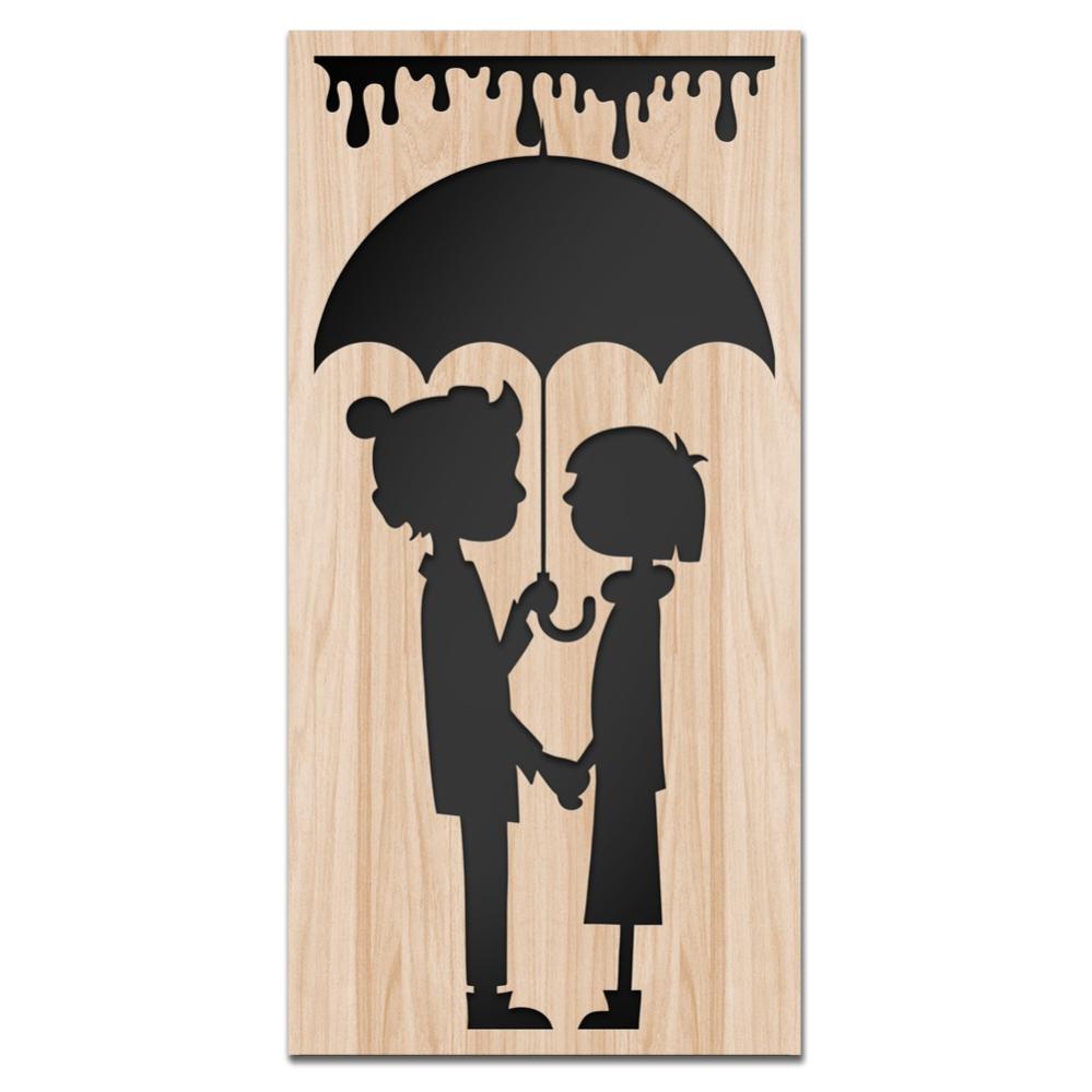 PLUIE - Cadre Meuble LASERCUT Composite Bois Et PVC 50X100 CM | Leroy ...