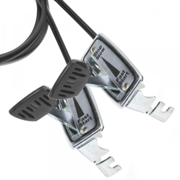 Manette, Commande gaz universelle métallique 1,80 m par 2 | Leroy Merlin