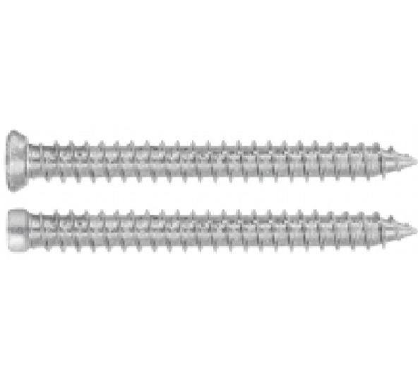 Vis auto-taraudeuse pour huisserie PVC à tête fraisée Ø 7,5 x 132 mm ...