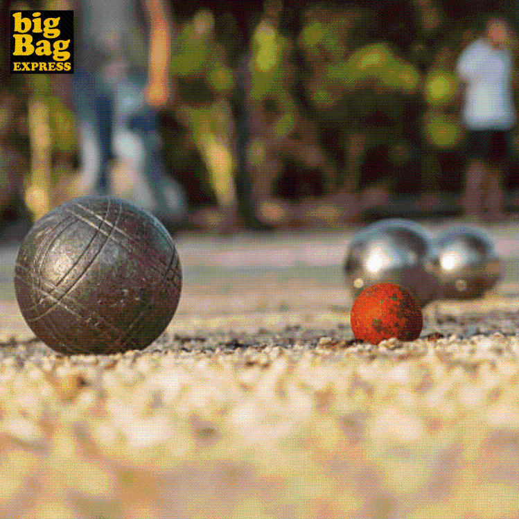 Pack Terrain de Pétanque BEIGE 25M² (Kit de Traverses + Géotextile ...