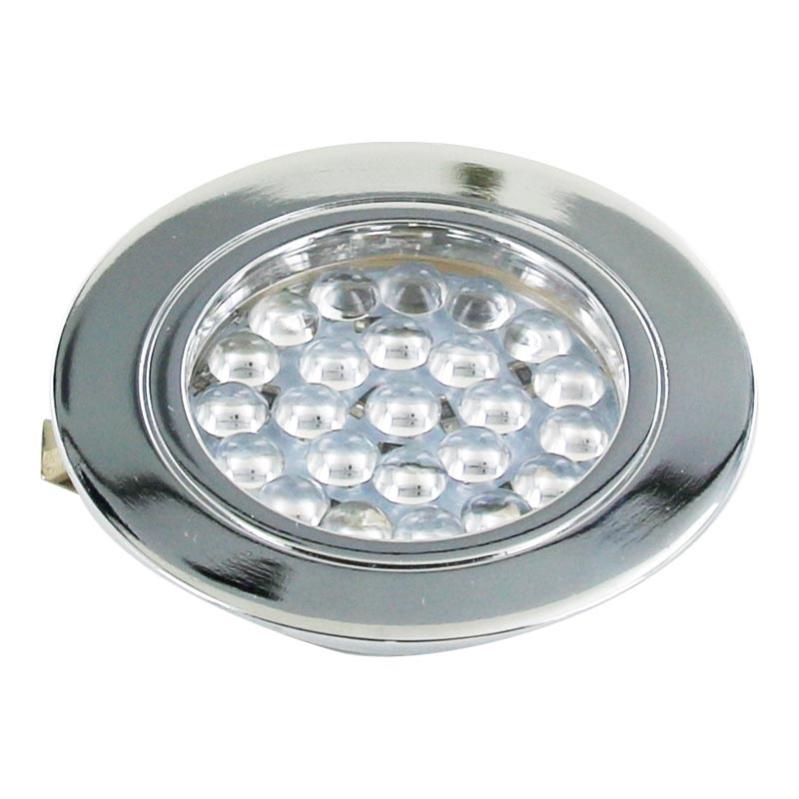 Kit de 3 spots ronds - 12 v - 1,8 w - Câble d'alimentation : 1500 mm ...