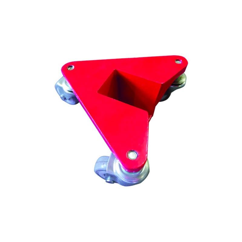 Jeu de 4 Coins roulants AR100B aluminium 400kg dimensions utiles ...