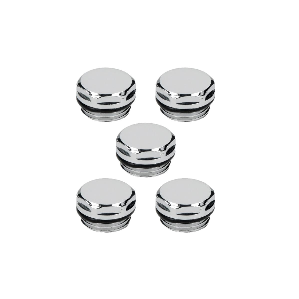 5 X Chrome Radiator Caps Brass Towel Dryer con chiusura a vite | Leroy ...