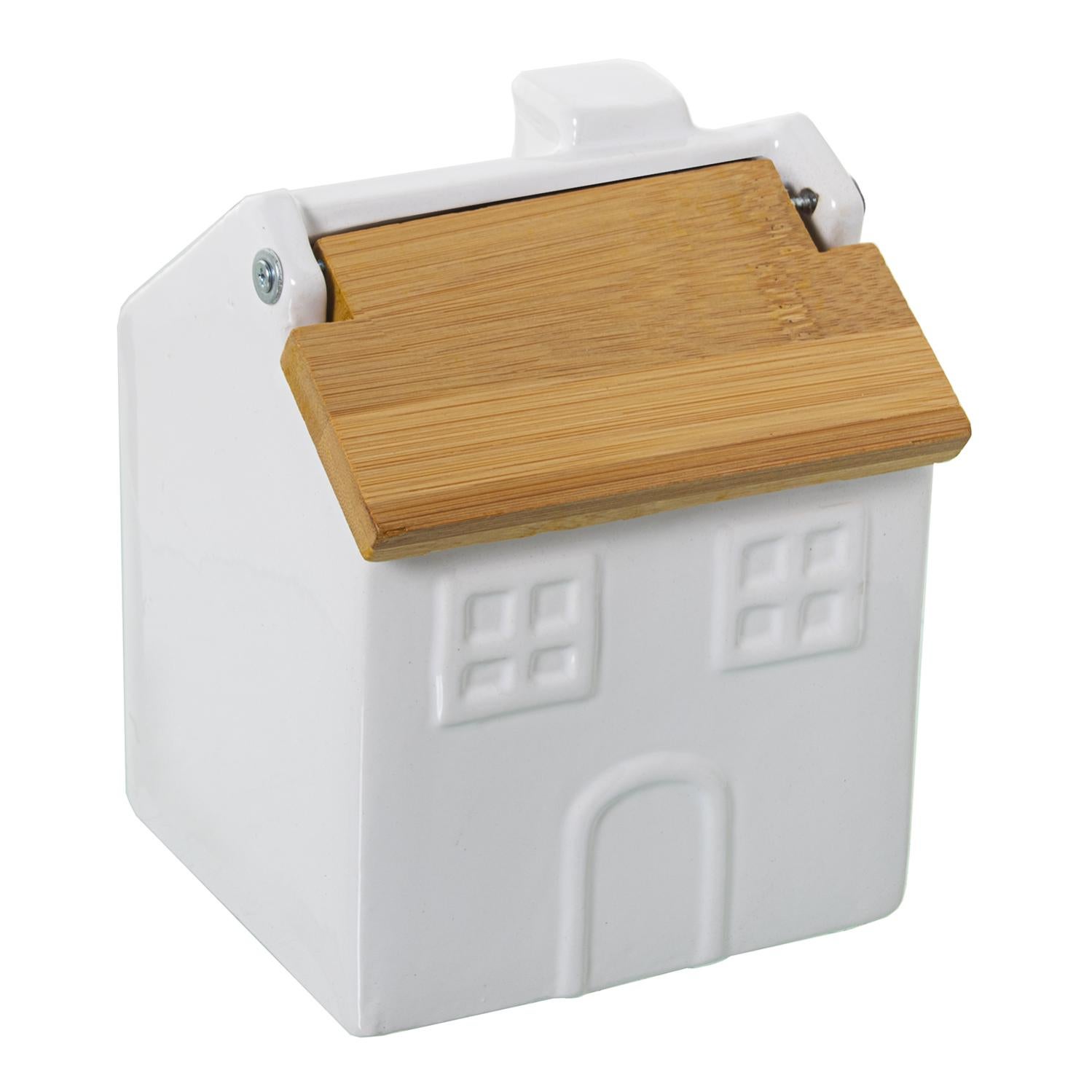 Salero Blanco y Natural | Leroy Merlin