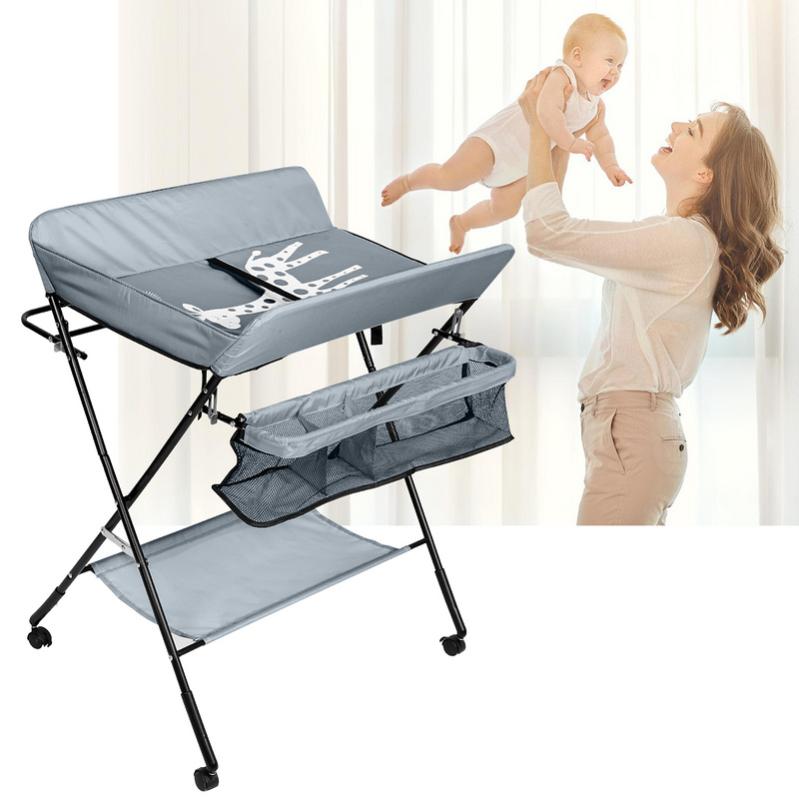 Fasciatoio Pieghevole Portatile, Bagnetto Cambio Pannolini per Bambini ...