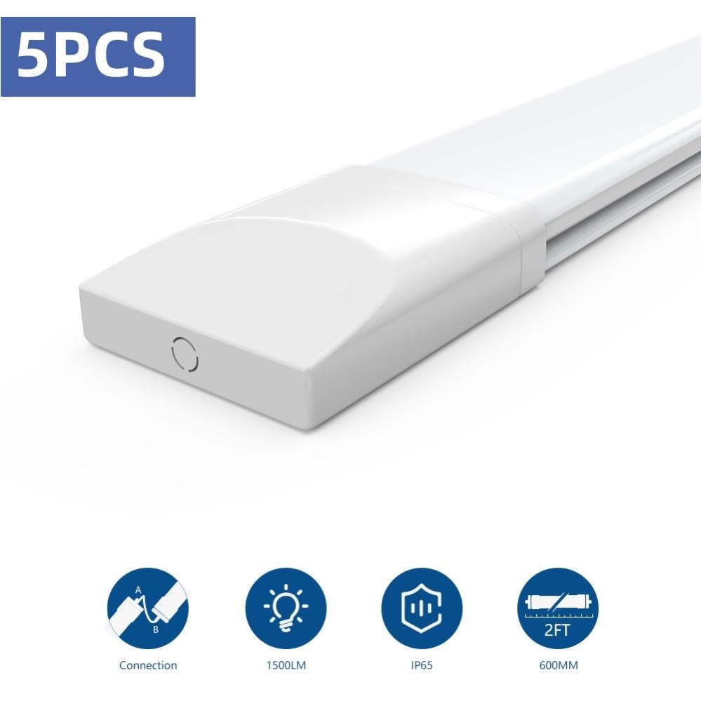 5PCS Néon Tube 120cm Tube led Réglette LED 36W Tube Néon Éclairage ...