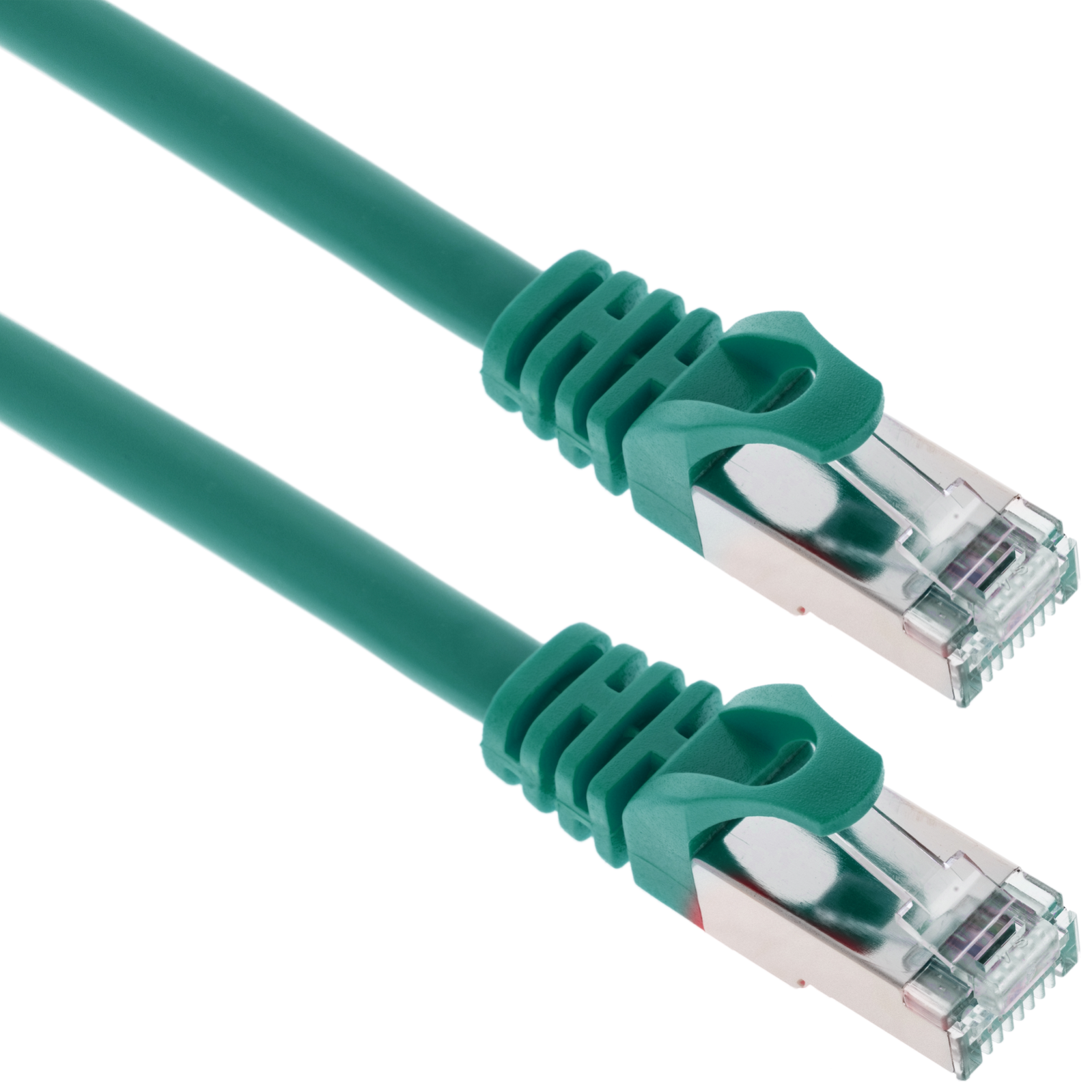 Câble réseau Ethernet FTP Cat.6a vert 0,5 m | Leroy Merlin