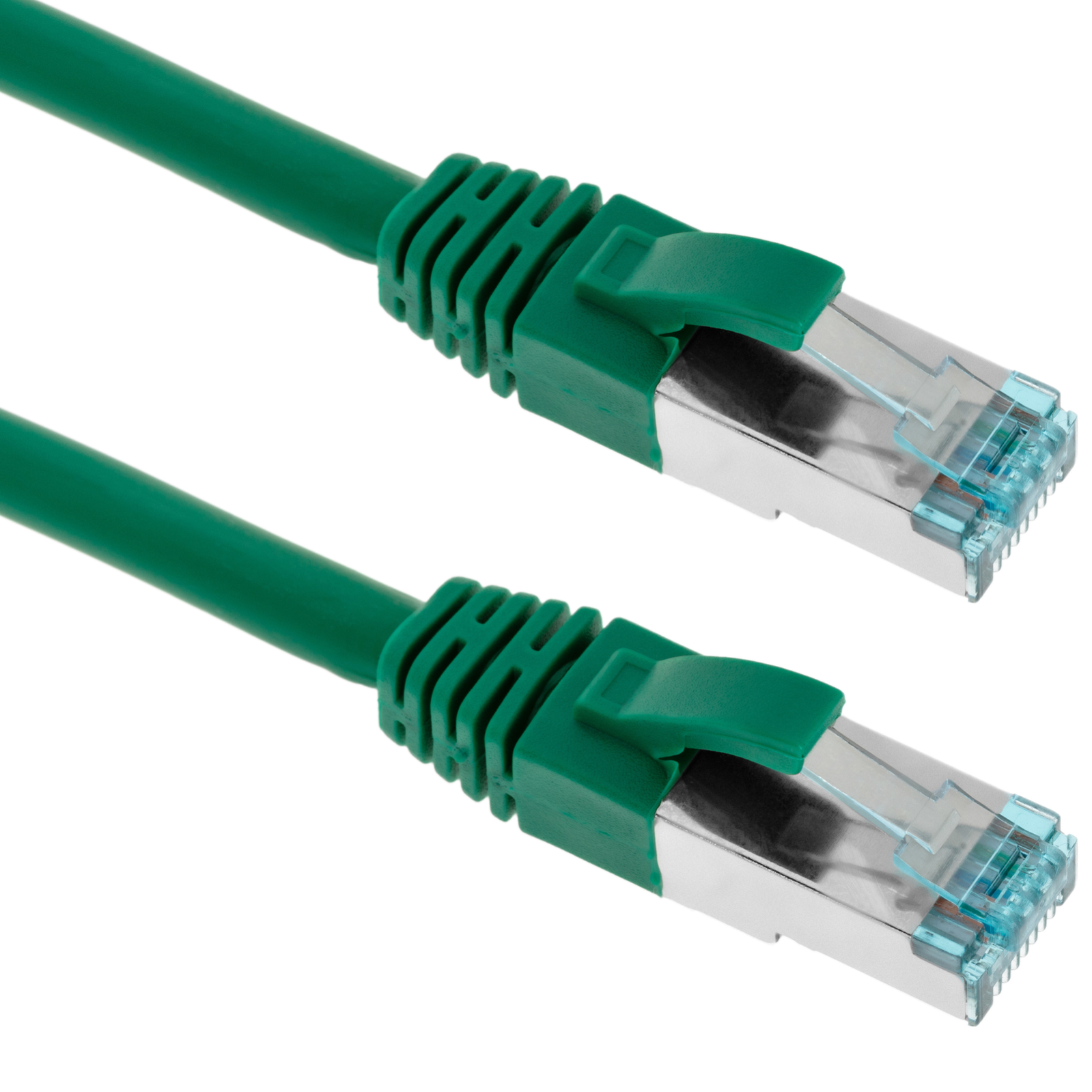 Câble réseau Ethernet FTP Cat.7 vert 0,25 m | Leroy Merlin