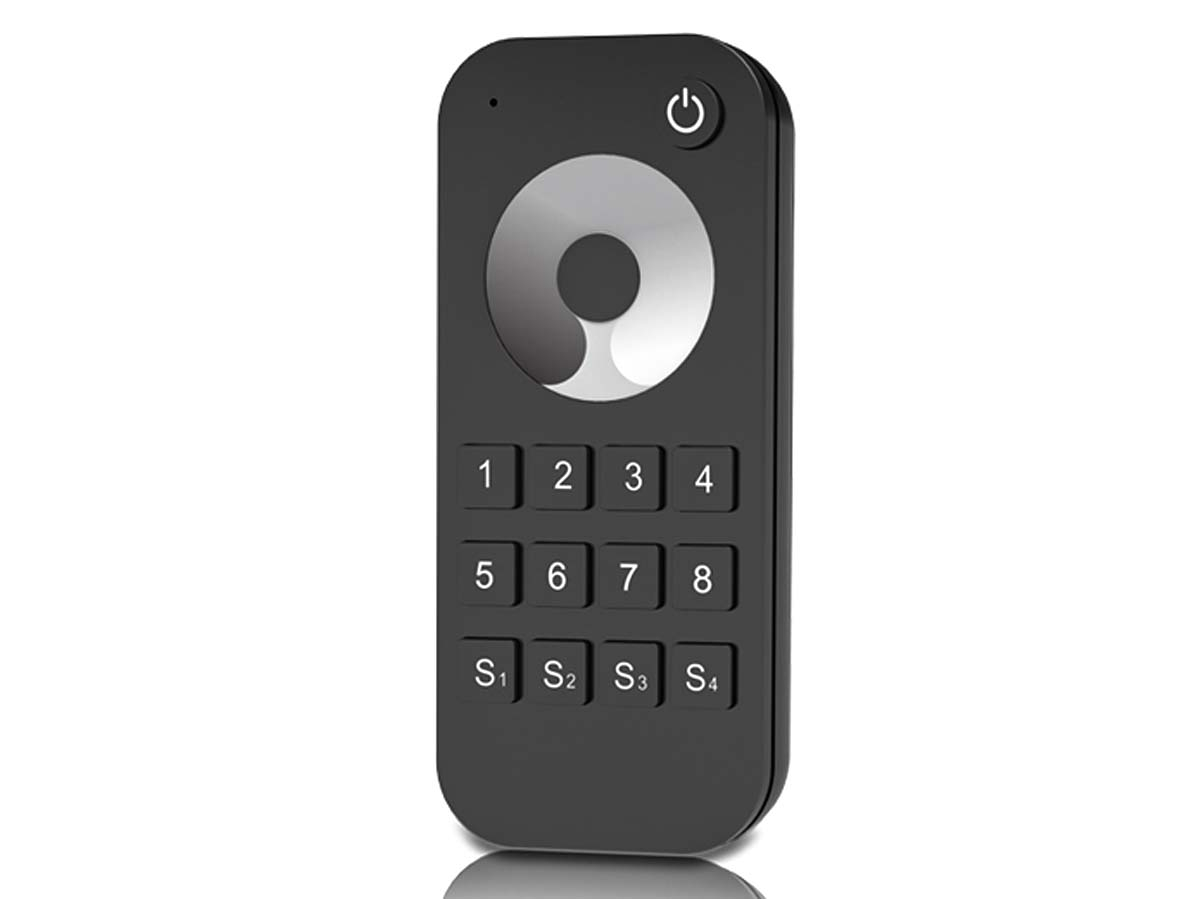 Telecomando RF 2.4GHz RadioComando Dimmer Con Disco Touch por 8 ...