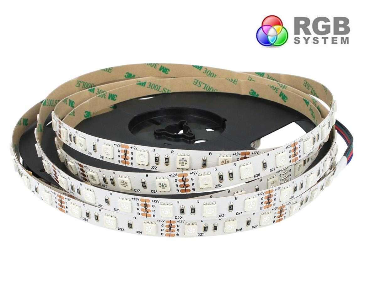 Bobina Led RGB 12V 311 Smd 5151 IP21 Biadesivo 3M | Leroy Merlin