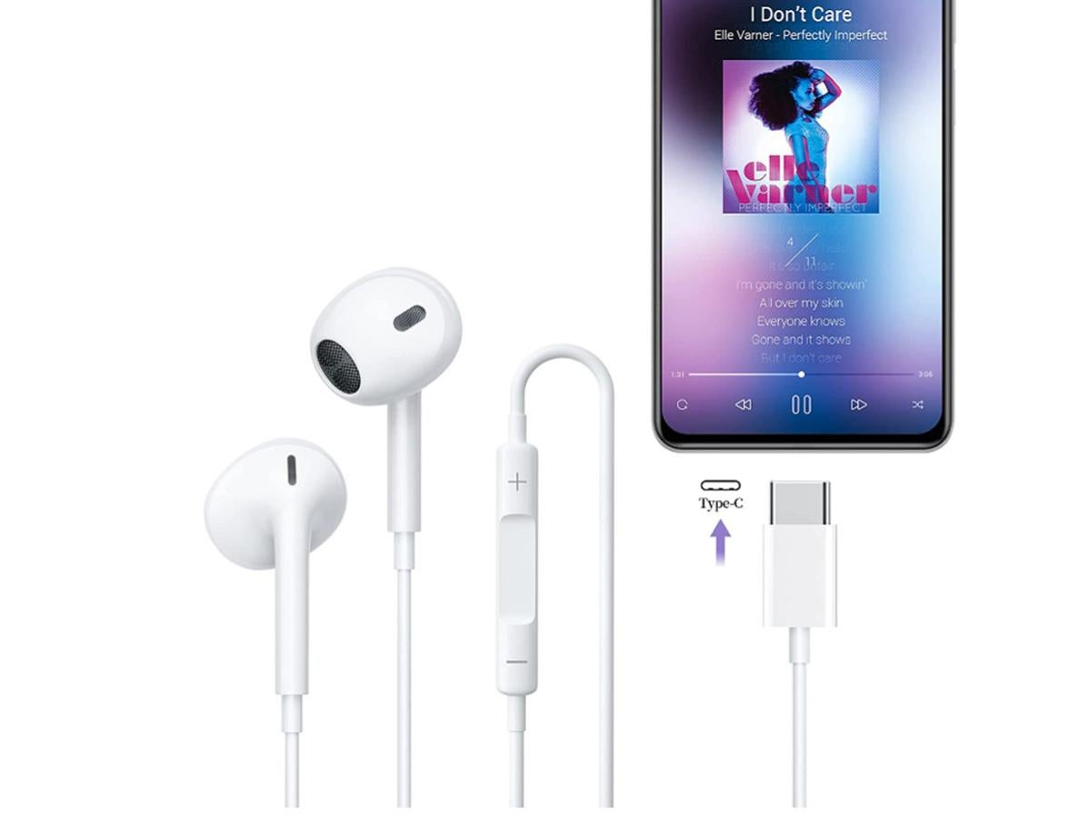 Auricolari con Filo Cuffia Con Microfono USB Type C Cavo 1,2M | Leroy ...