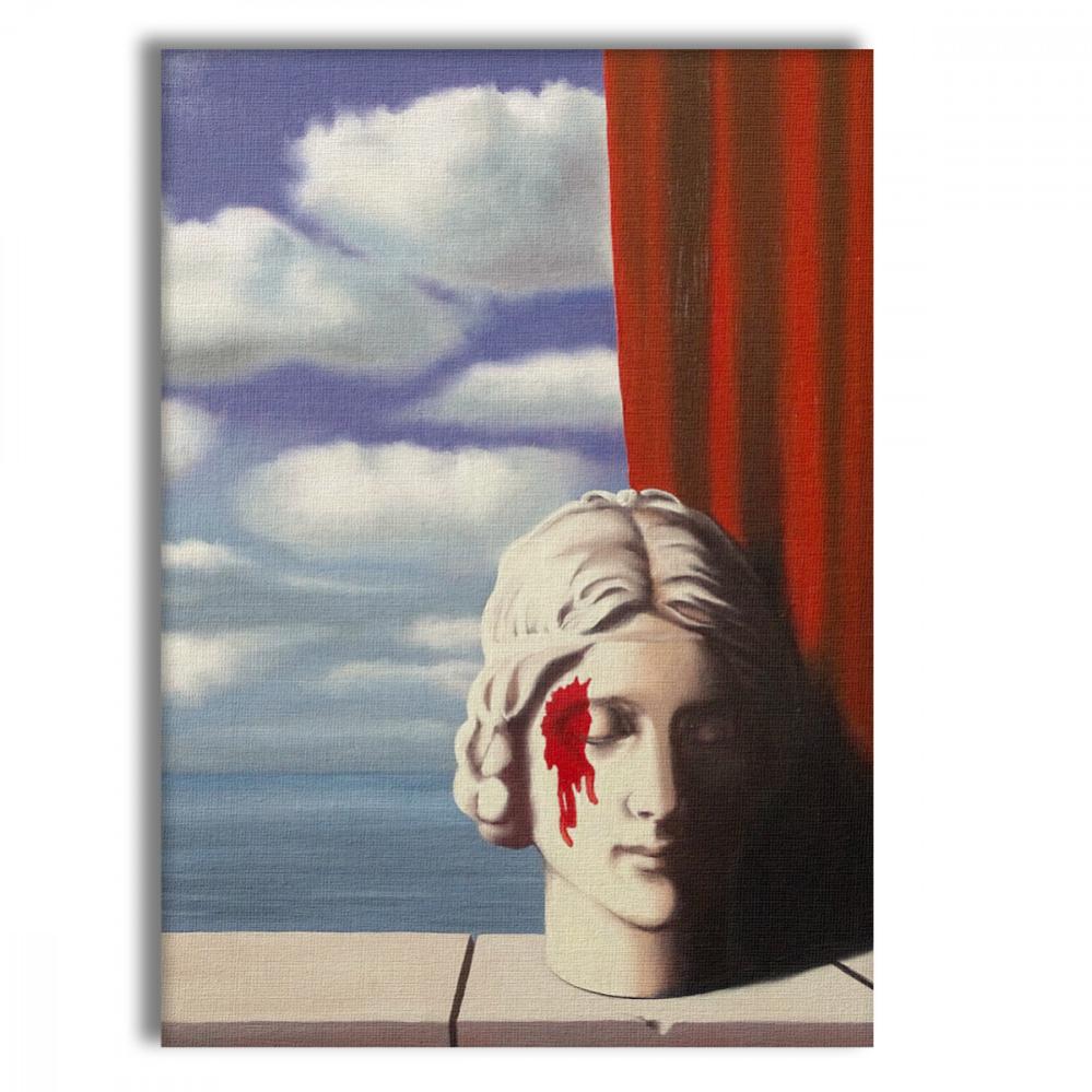 RENE MAGRITTE MEMORY - Tela Stampata Montata Su Telaio In Legno 70X100 ...
