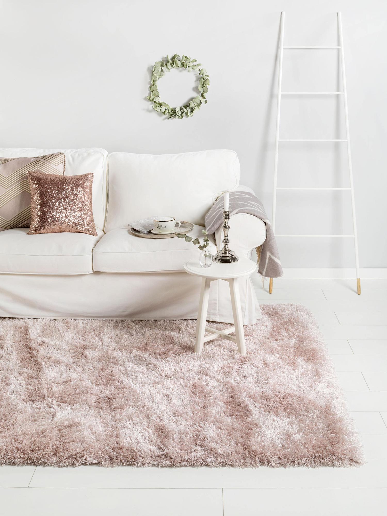 BENUTA - Tapis à poils longs rose 300x400 cm | Leroy Merlin