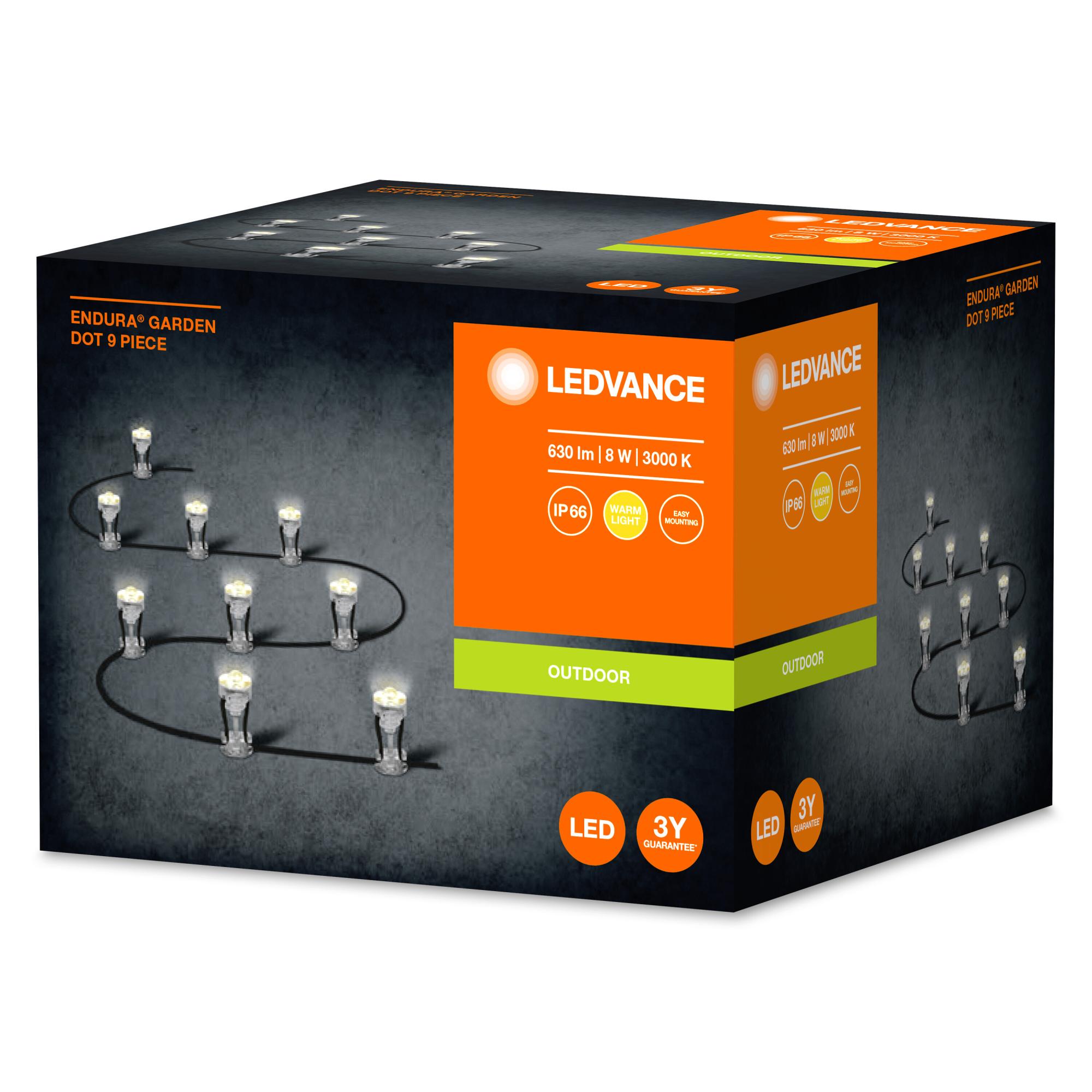 LEDVANCE Luminaires LED pour le jardin: pour le sol, ENDURA GARDEN DOT ...