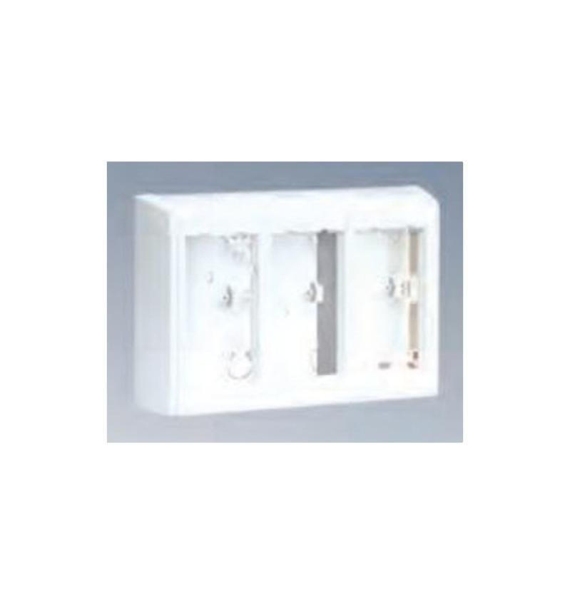 Caja superficie CIMA-PRO 1 módulo blanco nieve - SIMON | Leroy Merlin