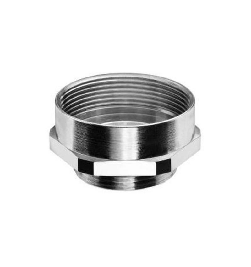 Adaptador rosca macho Pg16 hembra M25 latón niquelado - INTERFLEX ...