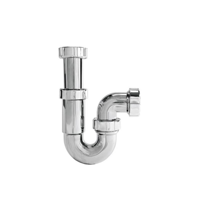 SYPHONE COURBE R-18L MÉTALLISÉS 1.1/4" - ALIAXIS | Leroy Merlin