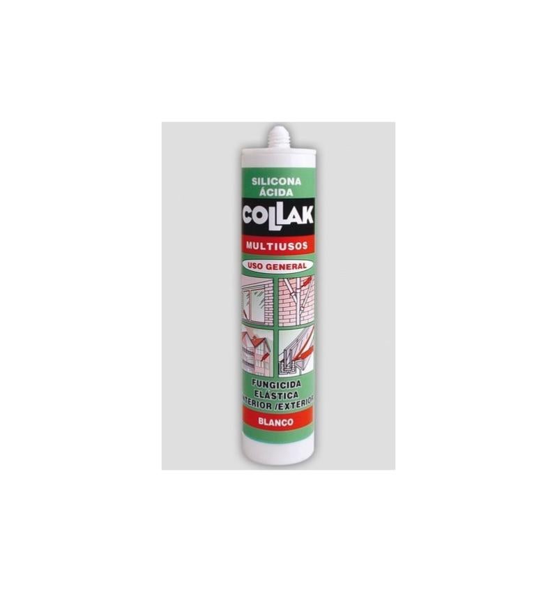 Silicone ácido MULTIUSOS 280ml branco - COLLAK | Leroy Merlin