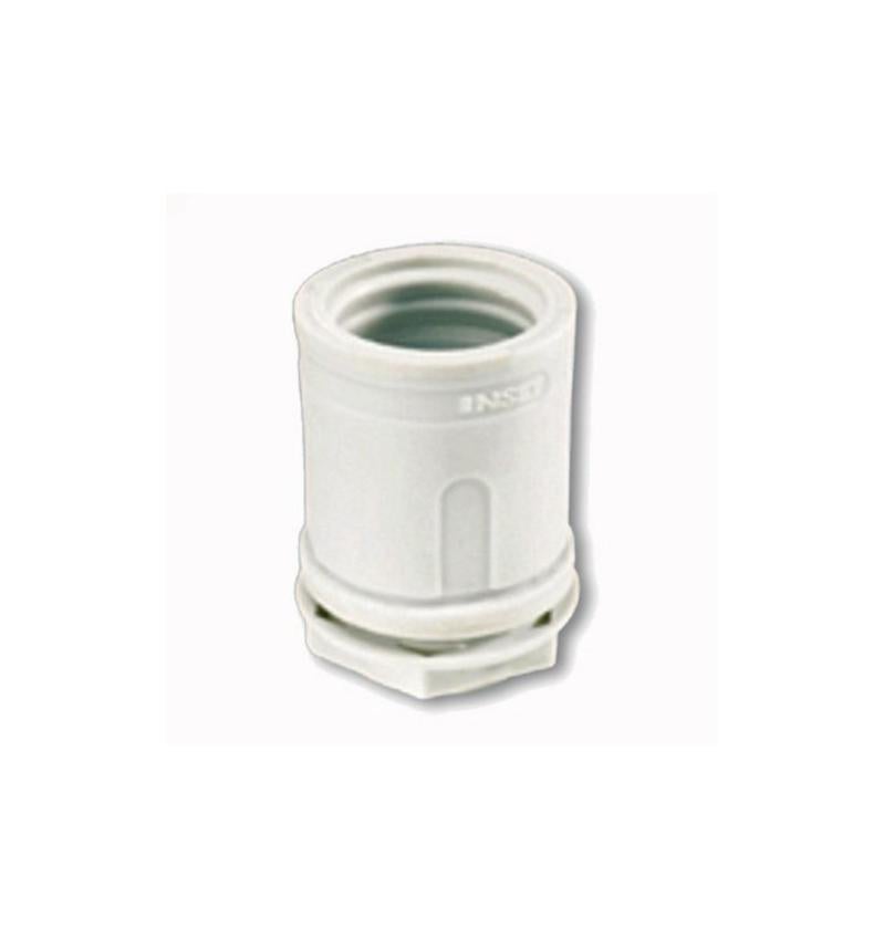 Raccordo per guaina in plastica rigida M40 in polipropilene grigio ...