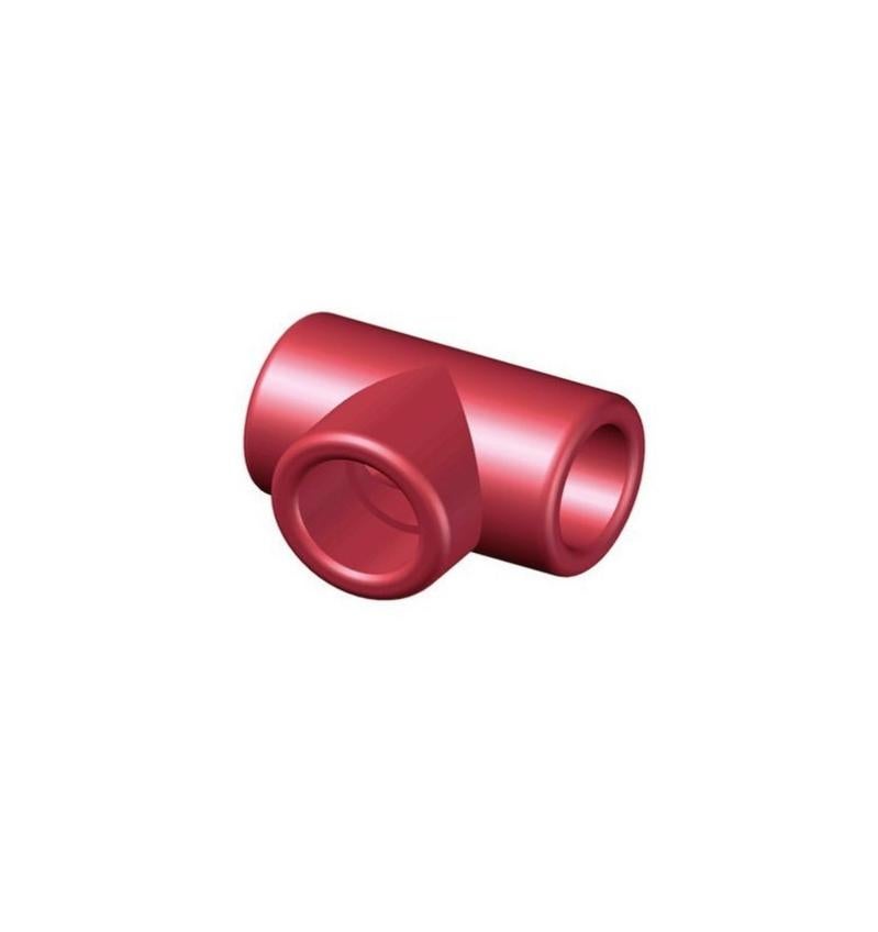 Té égal simple en polypropylène de diamètre 63mm - AQUATHERM | Leroy Merlin