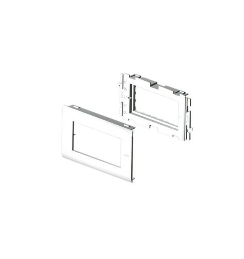 Adaptador 4 módulo MOSAIC 80 U24X PVC aluminio - UNEX | Leroy Merlin