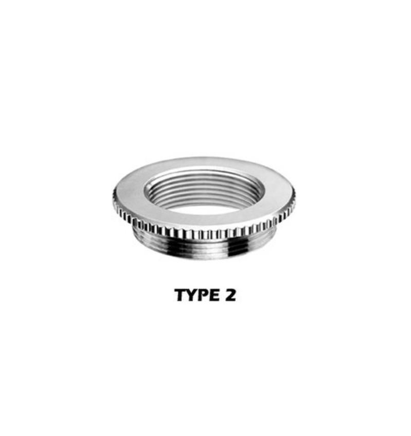 Réduction filetage mâle M40/femelle M32 laiton nickelé - INTERFLEX ...