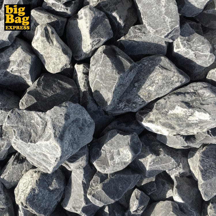 Big Bag de 0,75m³ (+/- 1000 Kg) Pierre à Gabions Noire Ø 80/150 mm ... Big Bag de 0,75m³ (+/- 1000 Kg) Pierre à Gabions Noire Ø 80/150 mm ...