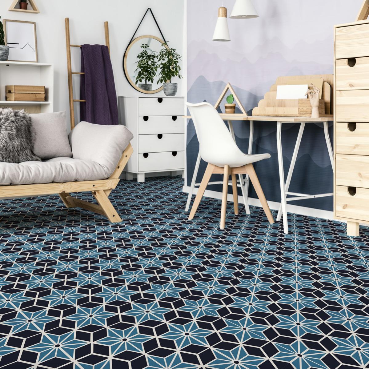 Stickers Sol Anti-dérapant avec Protection - CARRELAGES SOL HERMES - 1 ...