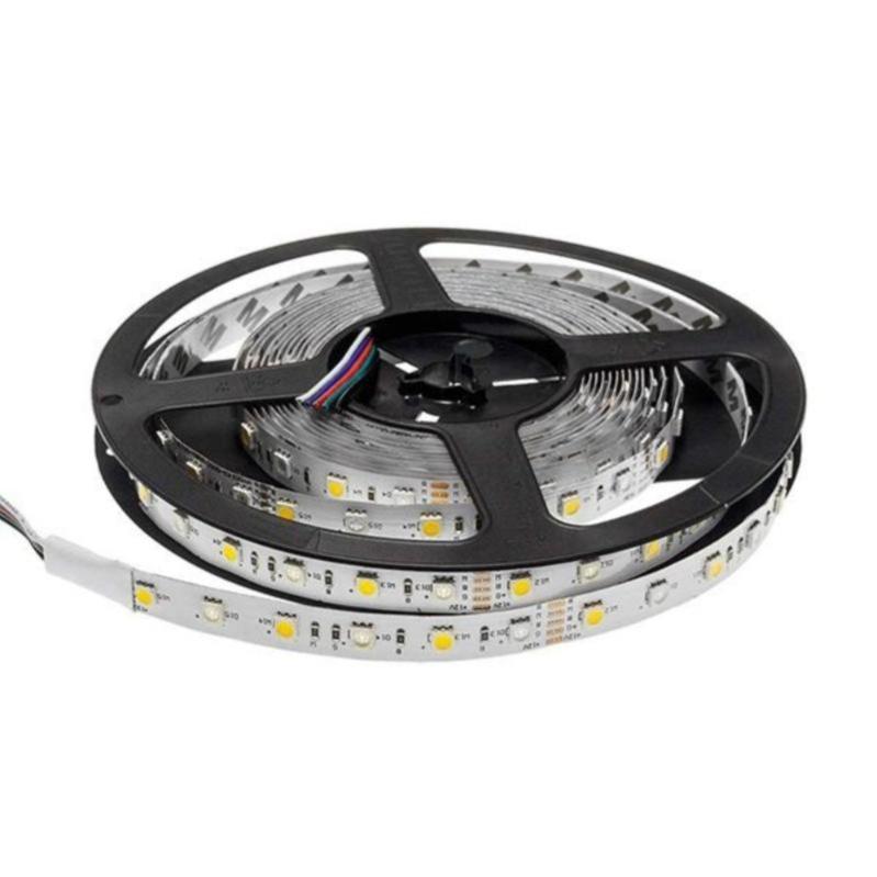 Ruban LED RGBW 12V 5M 5050 IP20 60LED/m - Blanc Froid 6000K - 8000K ...
