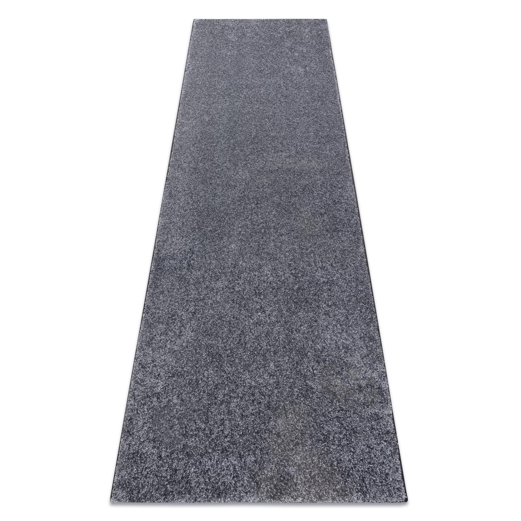 Tapis de couloir SANTA FE gris 97 plaine couleur unie 50x500 cm | Leroy ...
