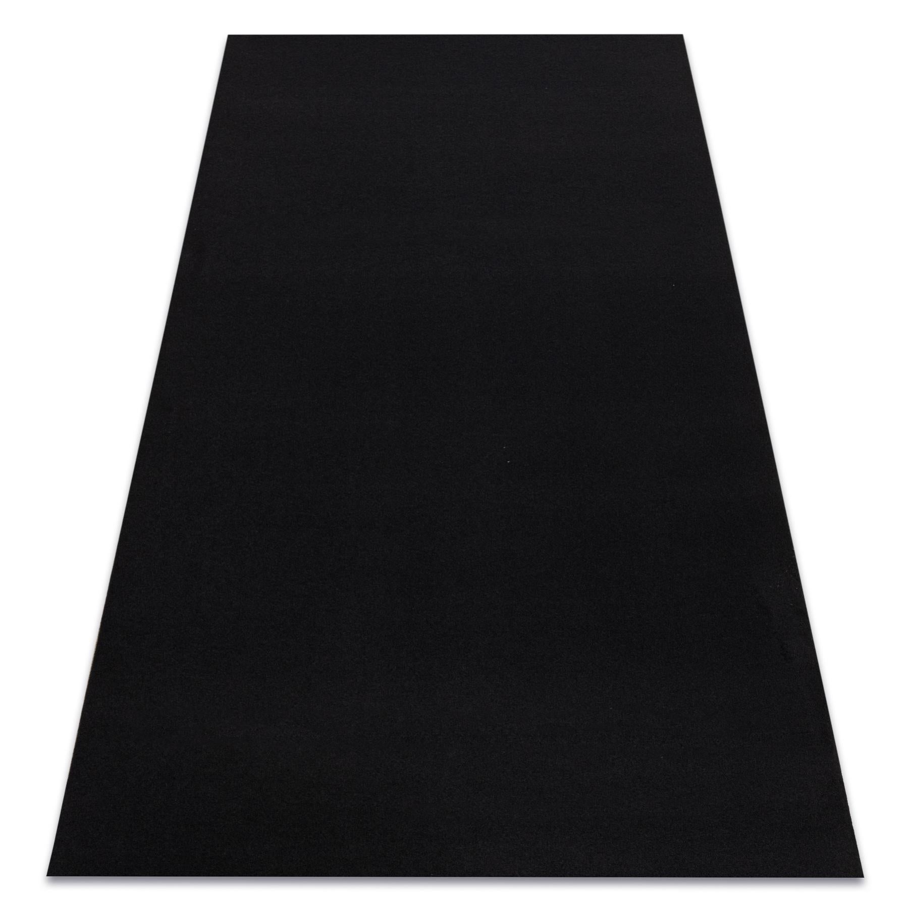 Tappeto spessa Gommata RUMBA colore unico nero 70x200 cm | Leroy Merlin