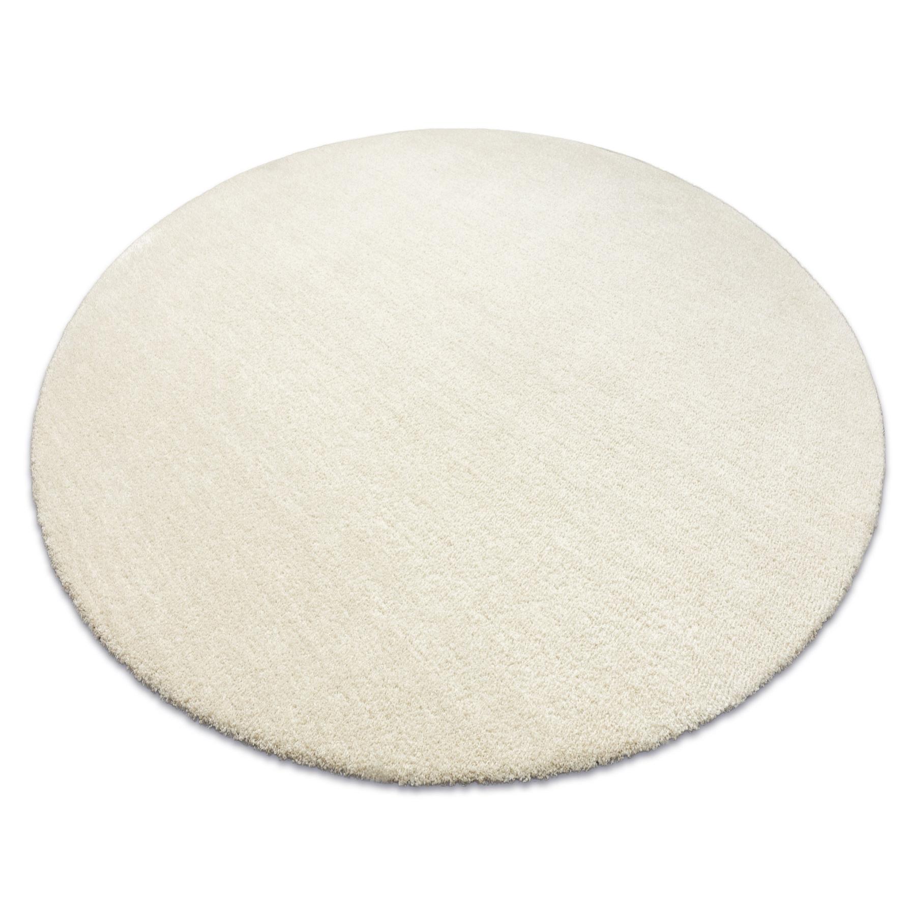 Alfombra moderna y lavable LATIO 71351056 circulo crema circulo 120 cm ...