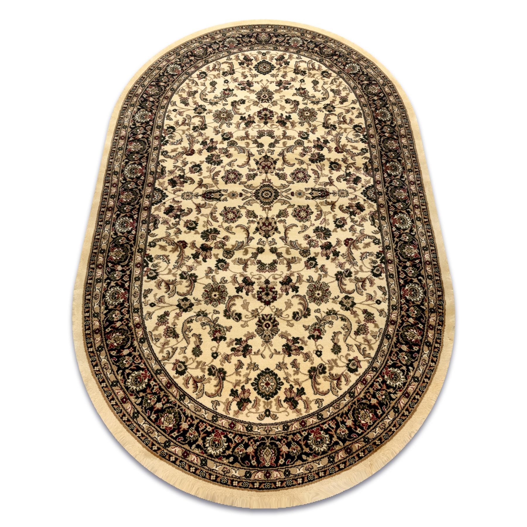 Tappeto ROYAL ADR ovale disegno 1745 caramello 100x180 cm | Leroy Merlin