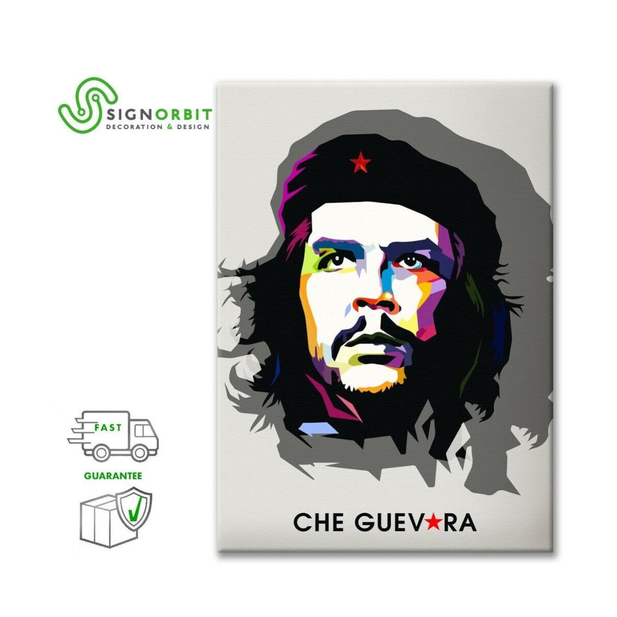 Toile Ameublement CHE GUEVARA Pop Art - Impression Sur Toile En Haute ...