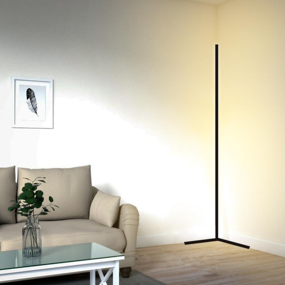 Lampadaire Warm Light noir | Leroy Merlin