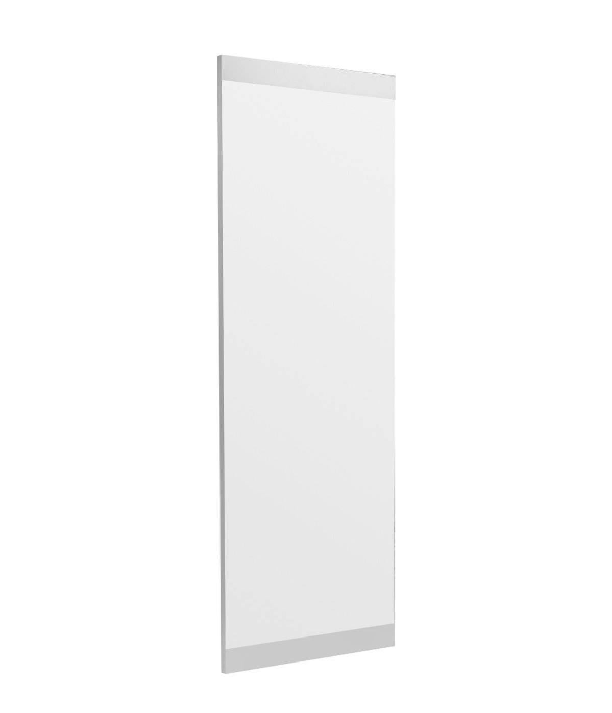 Miroir mural décoratif Lysola 40x120cm Bois Blanc | Leroy Merlin