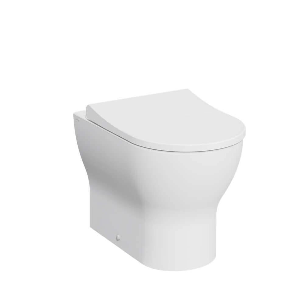 Wc rimless Mia Round a terra design tondo Vitra Sanitari | Leroy Merlin