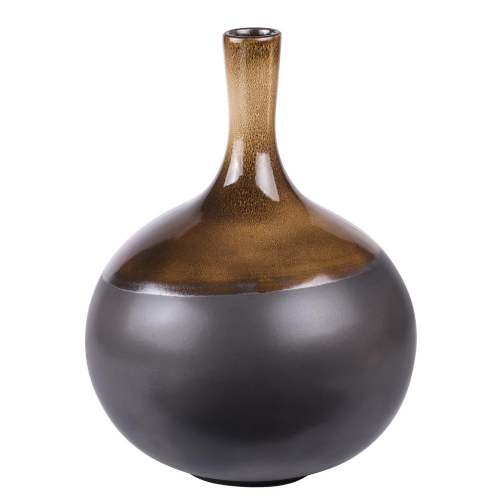 Vase Sumatra 42 cm marron | Leroy Merlin