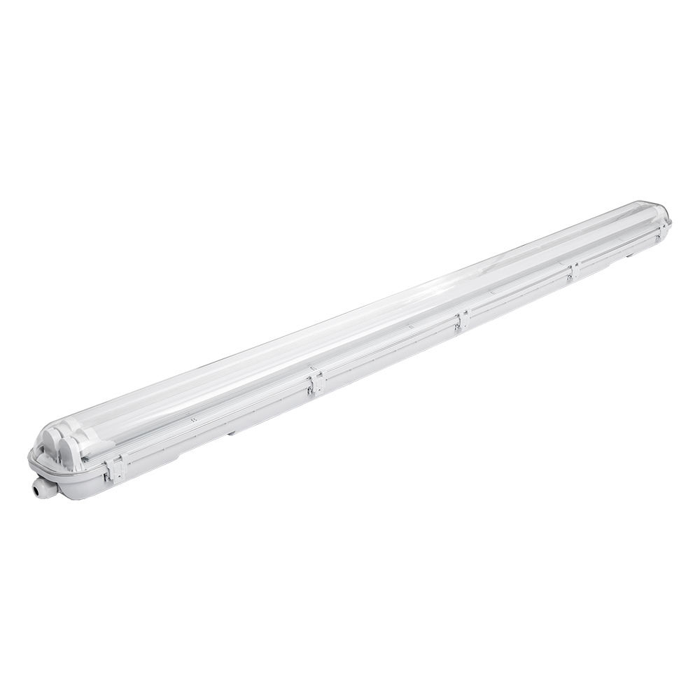 Réglette lumineuse LED 60cm 9W - Blanc froid 4000K-4500K - Double tube ...