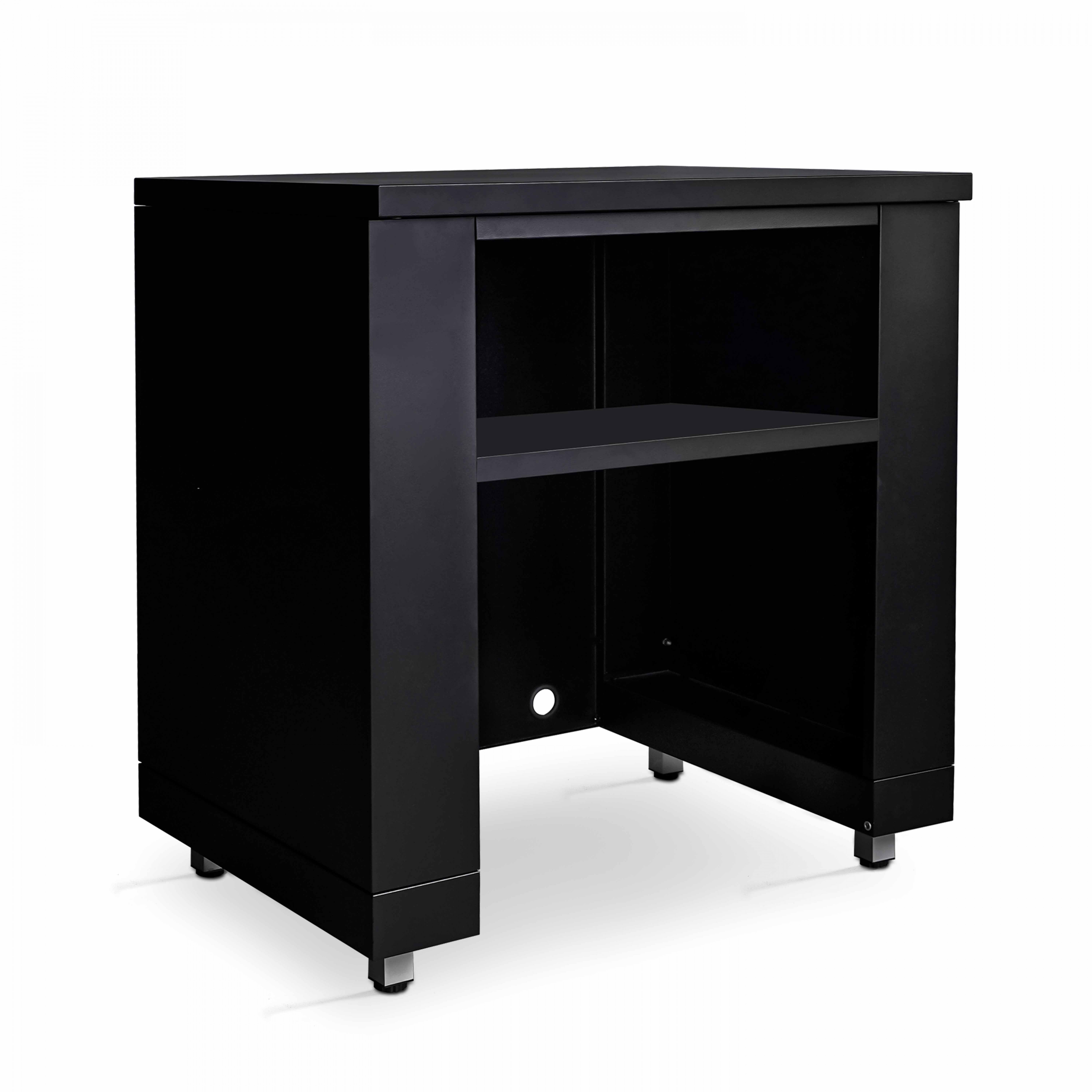 Mobile piano di lavoro e scaffale per cucina esterna, Memphis - Oviala ...