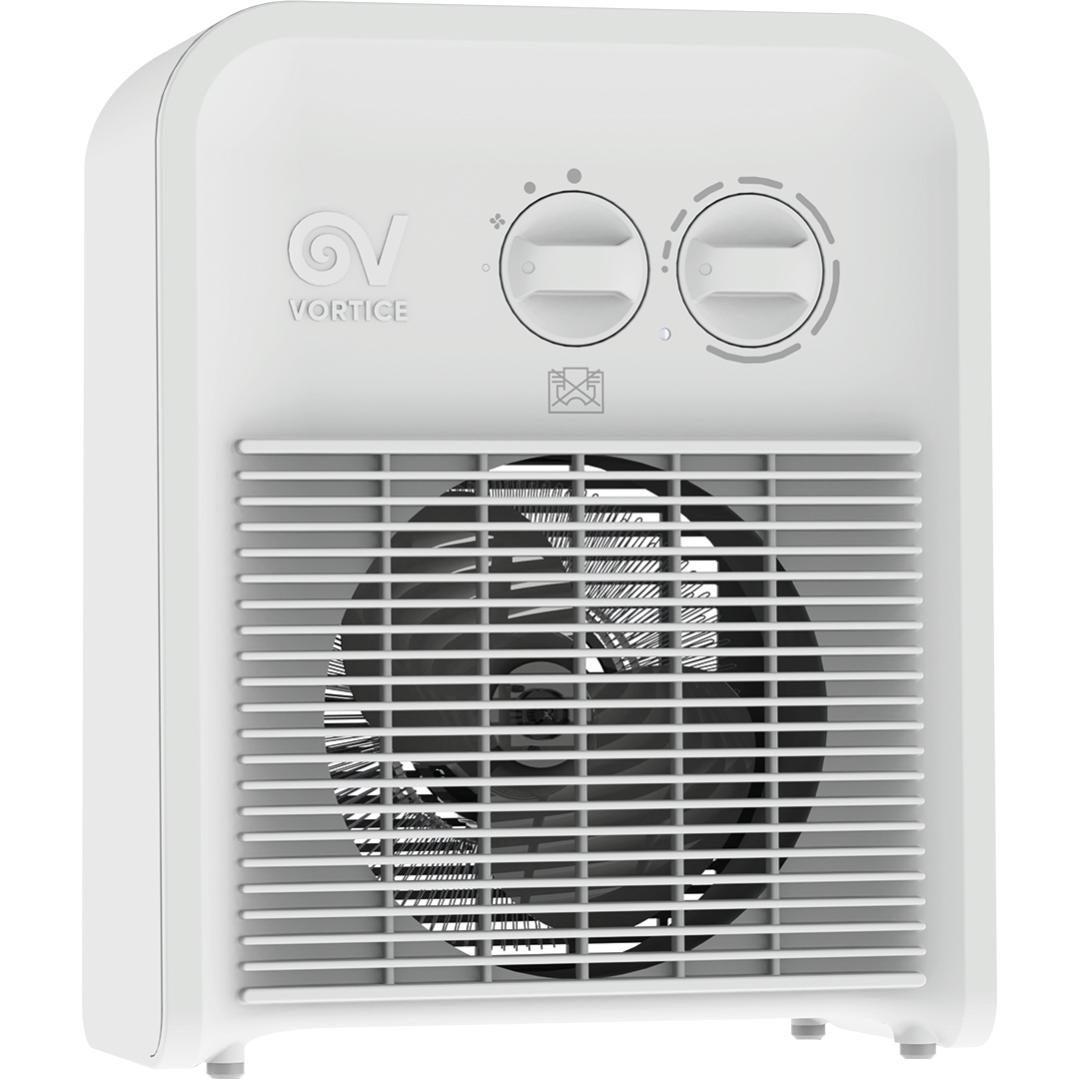 TERMOVENTILATORE PORTATILE VORTICE SCALDATUTTO 1000W/2000W BIANCO 70145 ...