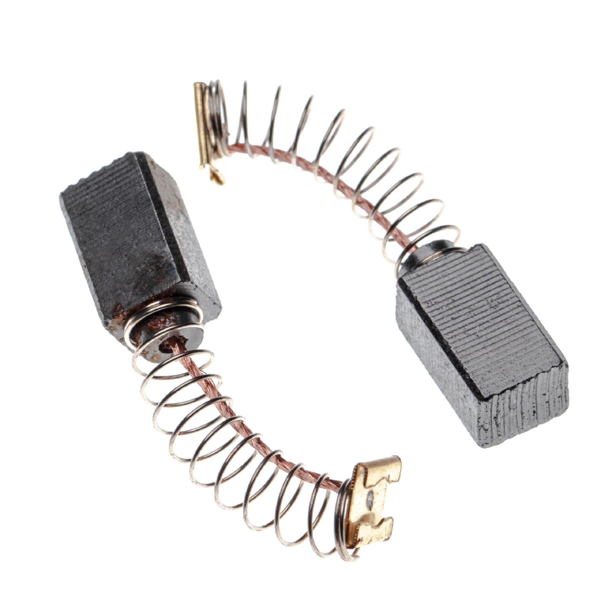 Vhbw 2x Balais de charbon pour moteur 6,5 x 7,5 x 12mm compatible avec ...