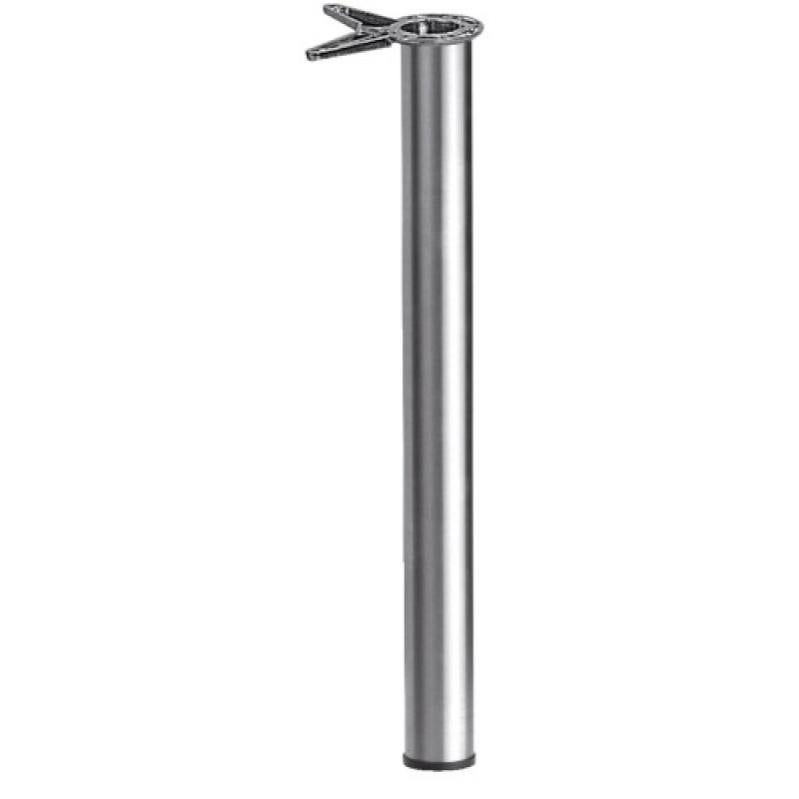 Pied de table inox 700 Ø 60 615 | Leroy Merlin