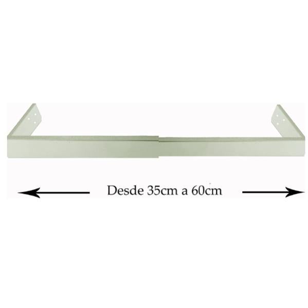 SOPORTE BLANCO BALCONCILLO VENTANA AJUSTABLE EXTENSIBLE HORIZONTAL ...