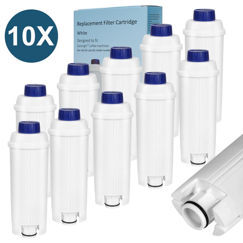 10x Filtro acqua per Delonghi compatibile per DLSC002 EC800 ECAM ETAM ...