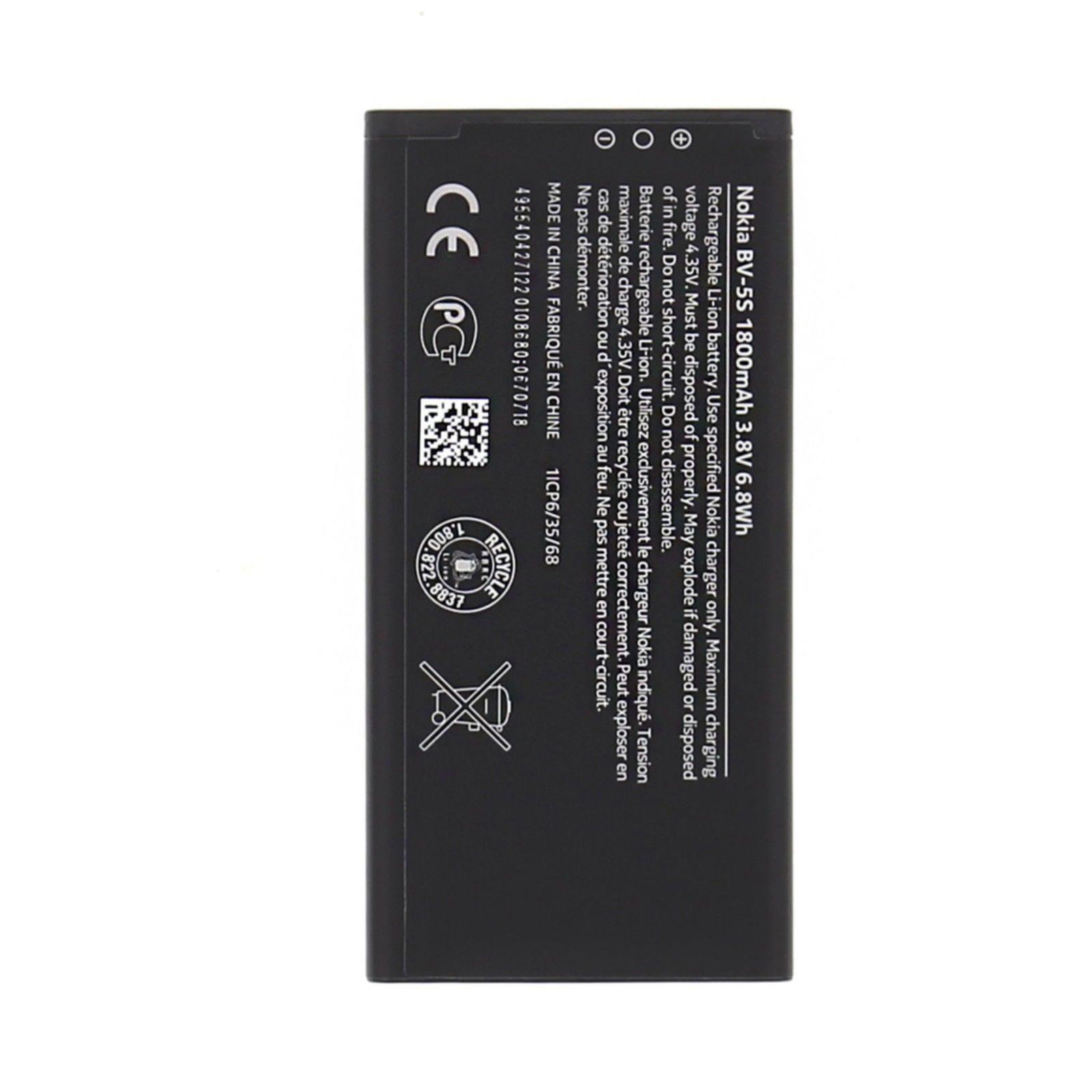 Batterie pile original NOKIA BV-5S 1800mAh pour X2 | Leroy Merlin