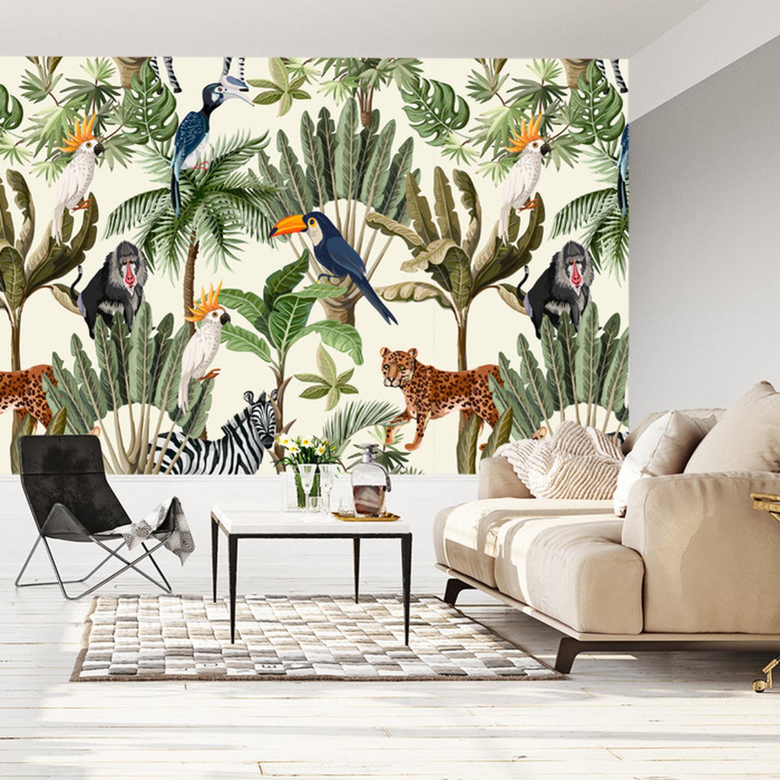 Carta Da Parati Animali Selvaggi- Dimensione: 180x120 cm | Leroy Merlin