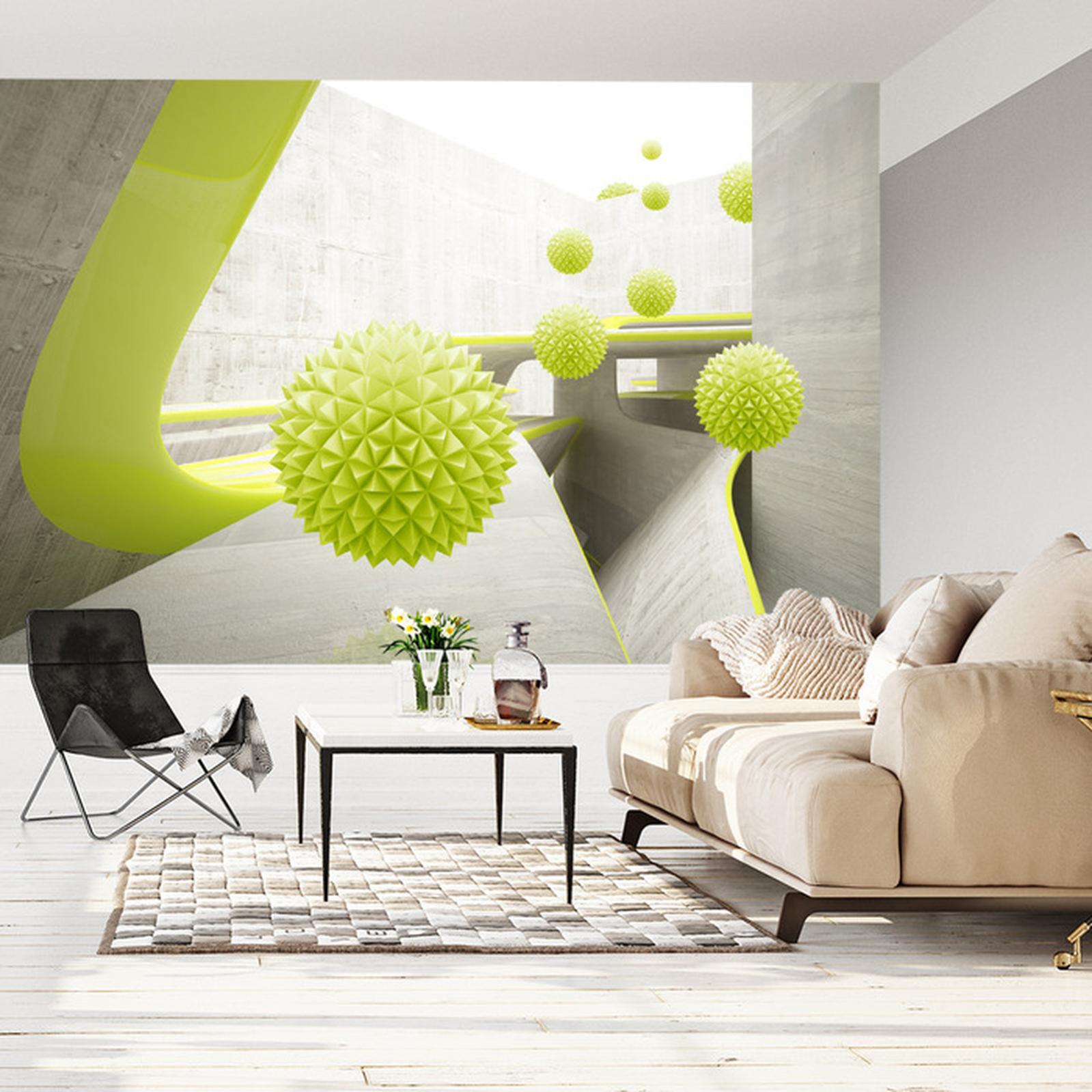 Carta Da Parati Modern Balls 3D- Dimensione: 254x184 cm | Leroy Merlin