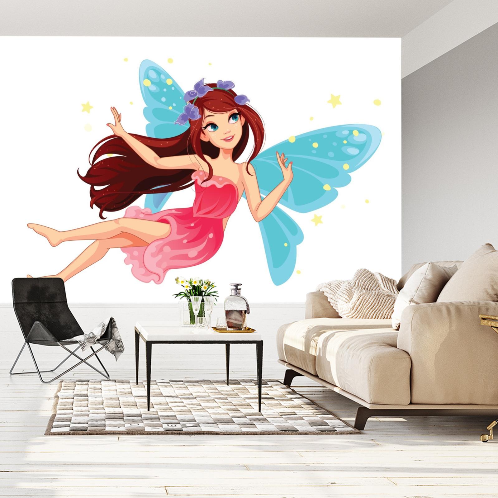 Carta Da Parati Bella Fata Volante- Dimensione: 400x280 cm | Leroy Merlin