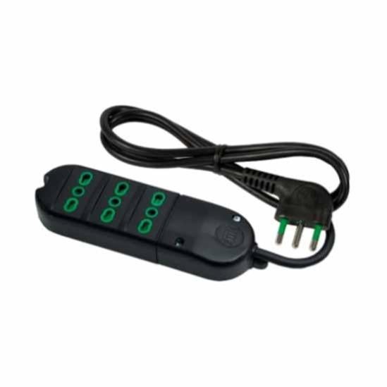 Multiprise 3 prises std italien-double 2P+E 16A Fiche 3G1 H05VV-F 90 ...